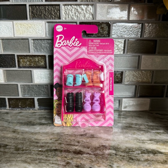 Mattel | Toys | Mattel Barbie Shoe Pack Of 4 | Poshmark